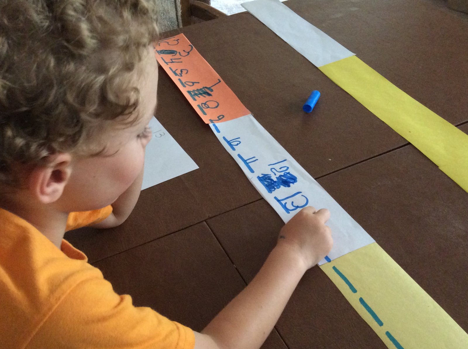 Kindergarten Counting Number Line Curious Little Classrom